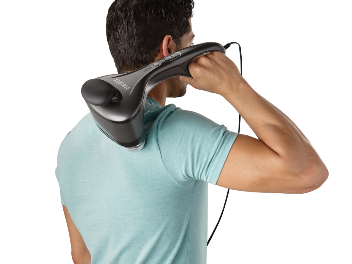 מכשיר עיסוי חשמלי ידני הומדיקס HOMEDICS DUAL TEMP | ד״ר גב